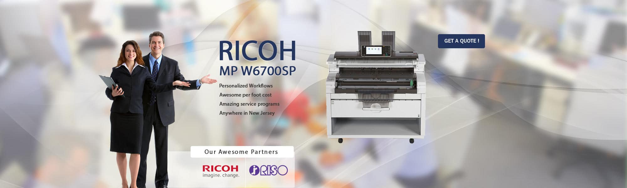 Jersey Plotters - Wide Format Printers - Plotter Repairs